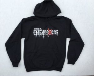 Poor and Infamous New Logo Hoodie Mens | Crux Motorsports