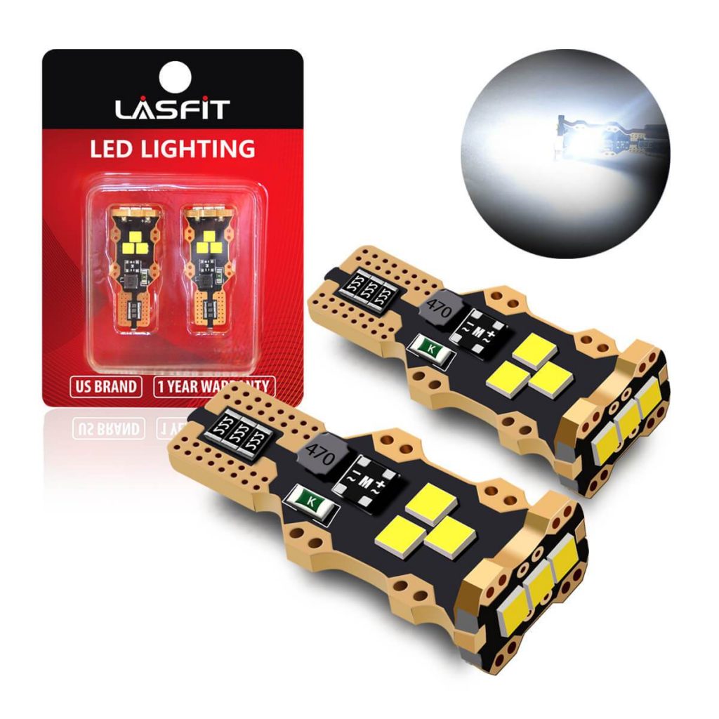 LasFit 921 LED Reverse Lights Pair | Crux Motorsports