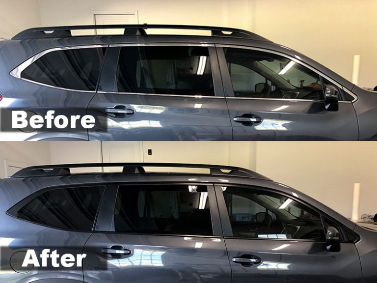 Crux Motorsports 2019 + Subaru Ascent Window Chrome Delete Black Out ...
