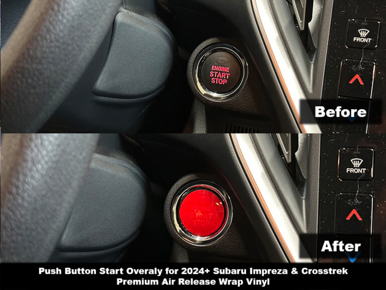 Crux Moto Push Start Overlay for 2024 + Subaru Imperza & Crosstrek ...